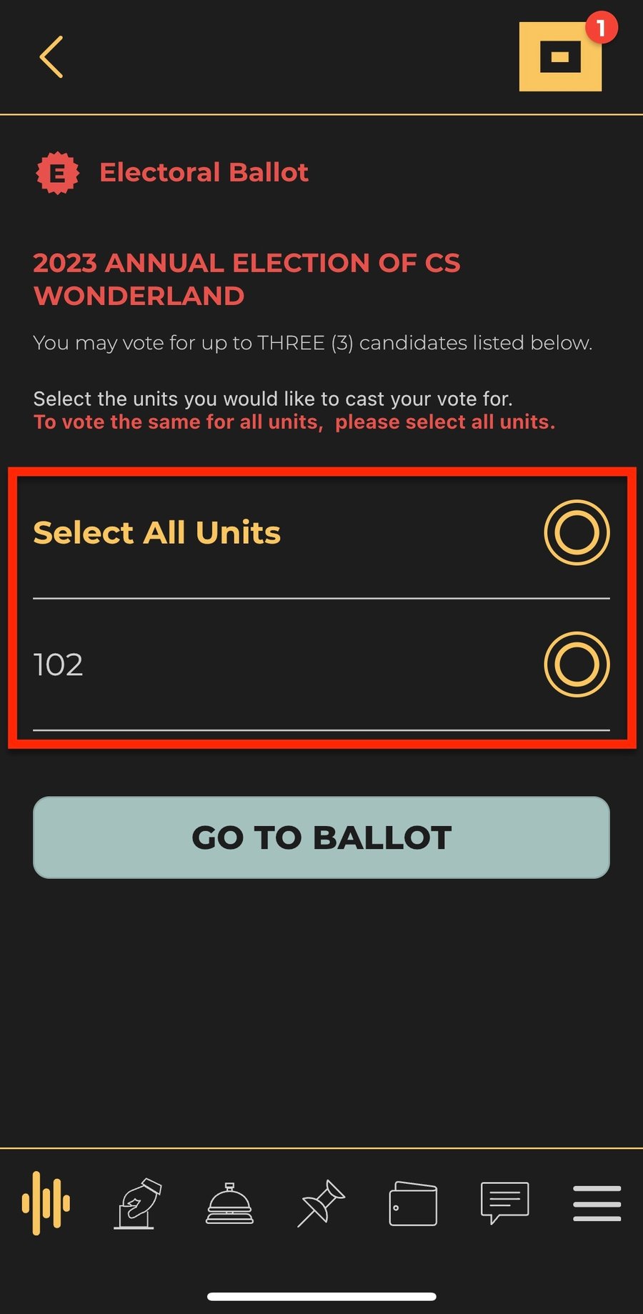 How to Cast an Electoral Vote on the ONR App